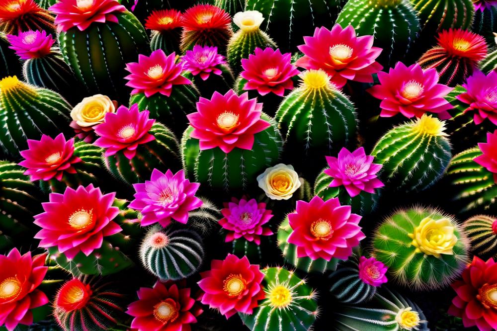 Creating A Stunning Flowering Cactus Garden: Tips For Seasonal Blooms ...