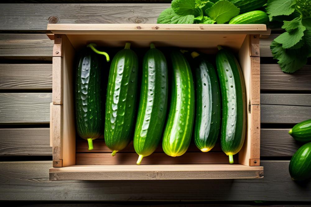 How To Grow Crunchy Cucumbers In A Wooden Box: Your Step-By-Step Guide ...