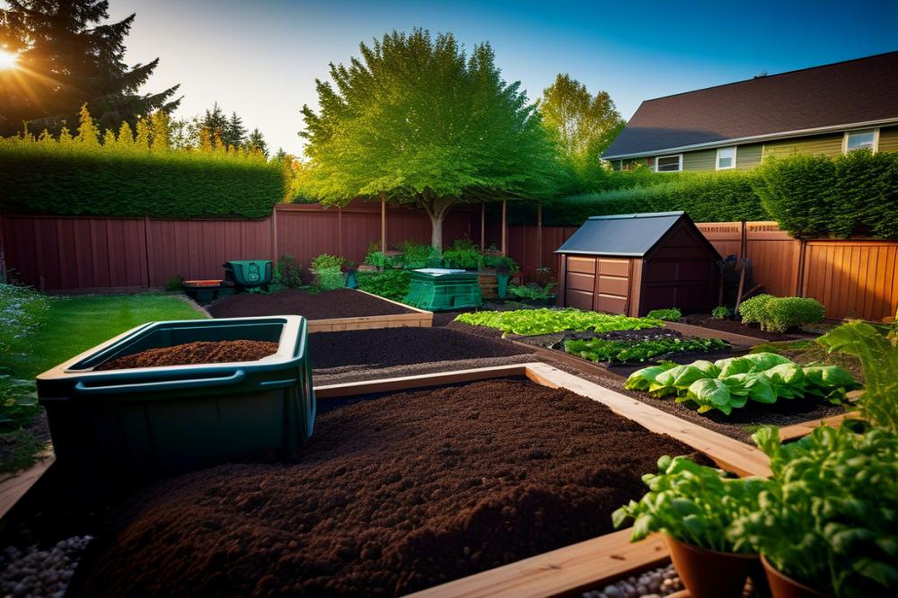 How To Set Up The Perfect Compost Heap For Your Vegetable Garden: A ...