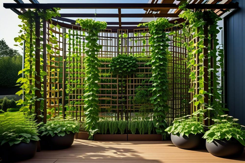 Maximize Your Garden: How To Grow Pole Beans, Squash, And Grapes ...