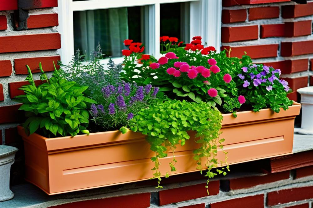 Top 10 Herbs To Grow In Window Boxes: A Guide To Thriving Indoor Gardens